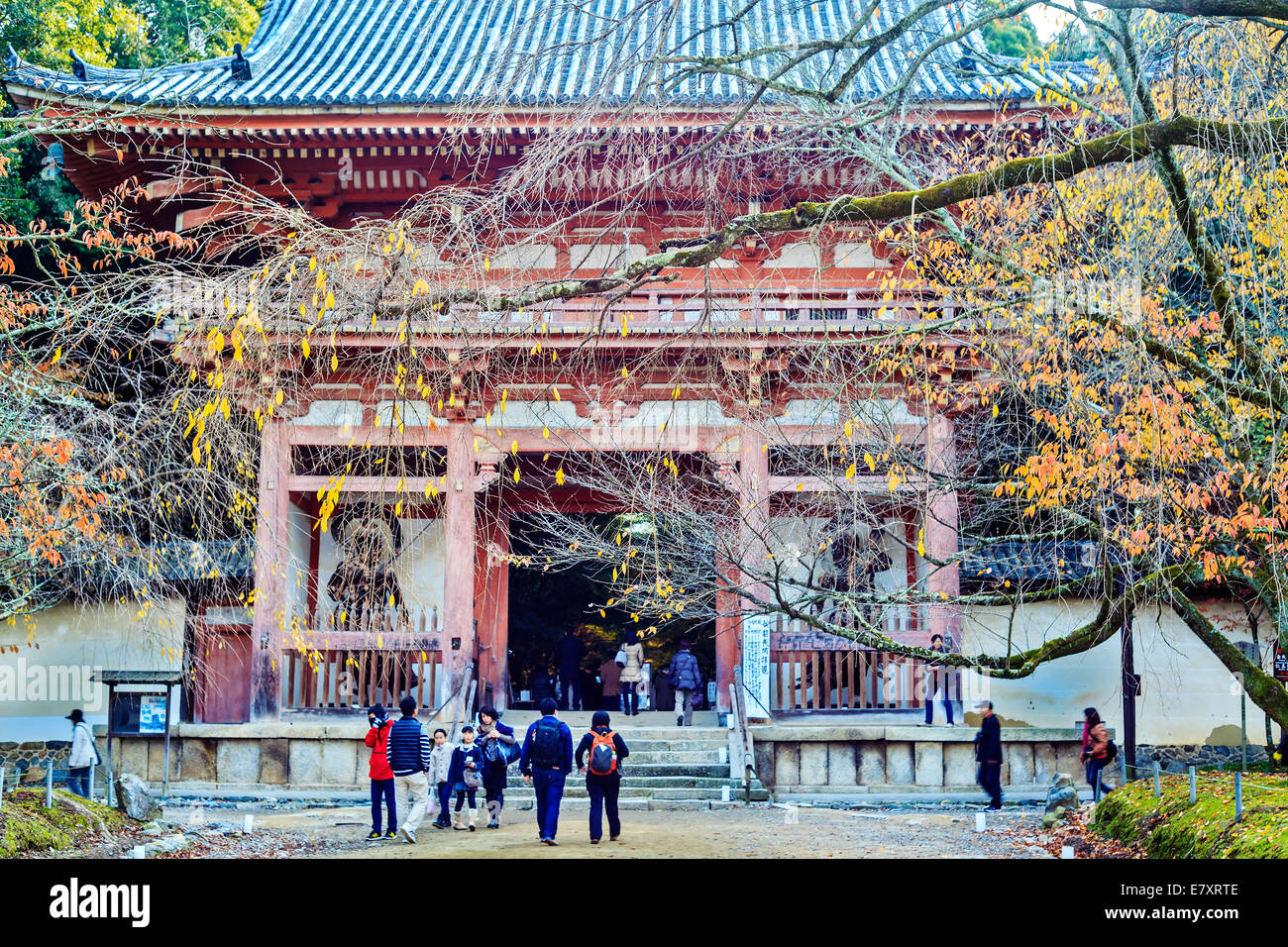Kyoto, Japan - November 24, 2013: Daigo-ji is a Shingon Buddhist temple ...