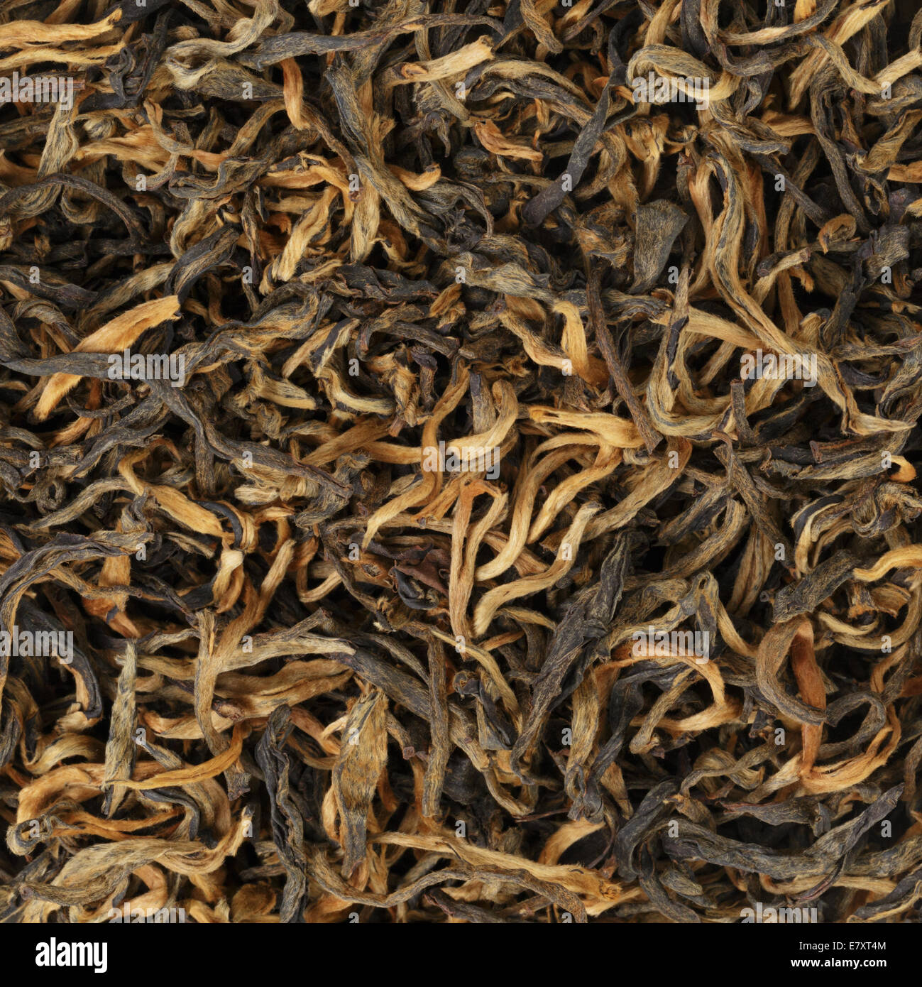 famous chinese dian hong yunnan tea, background Stock Photo - Alamy