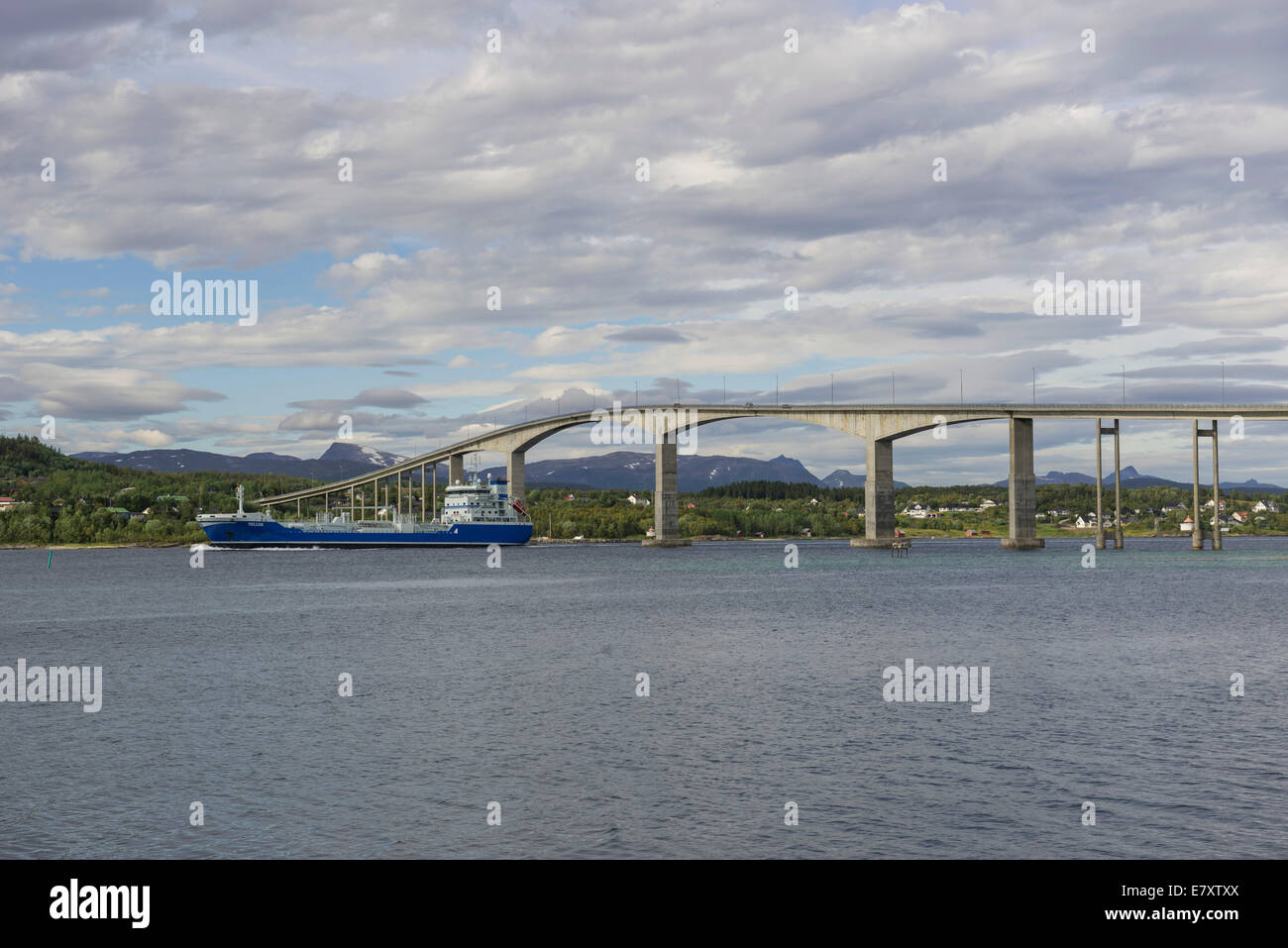 Tromso bridge strait hi-res stock photography and images - Alamy