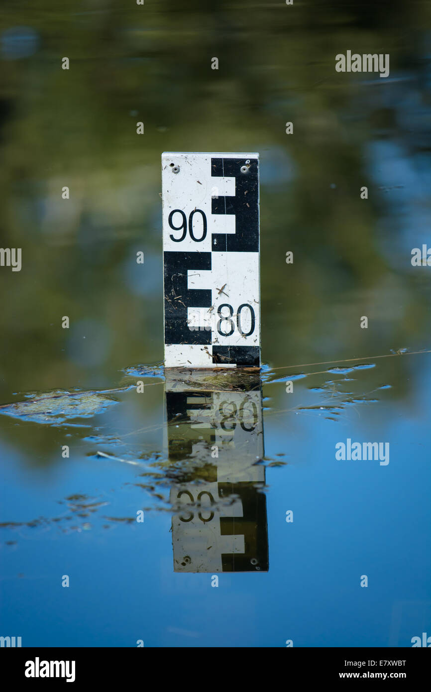 Measure Level at High Watermark Stock Photo - Alamy