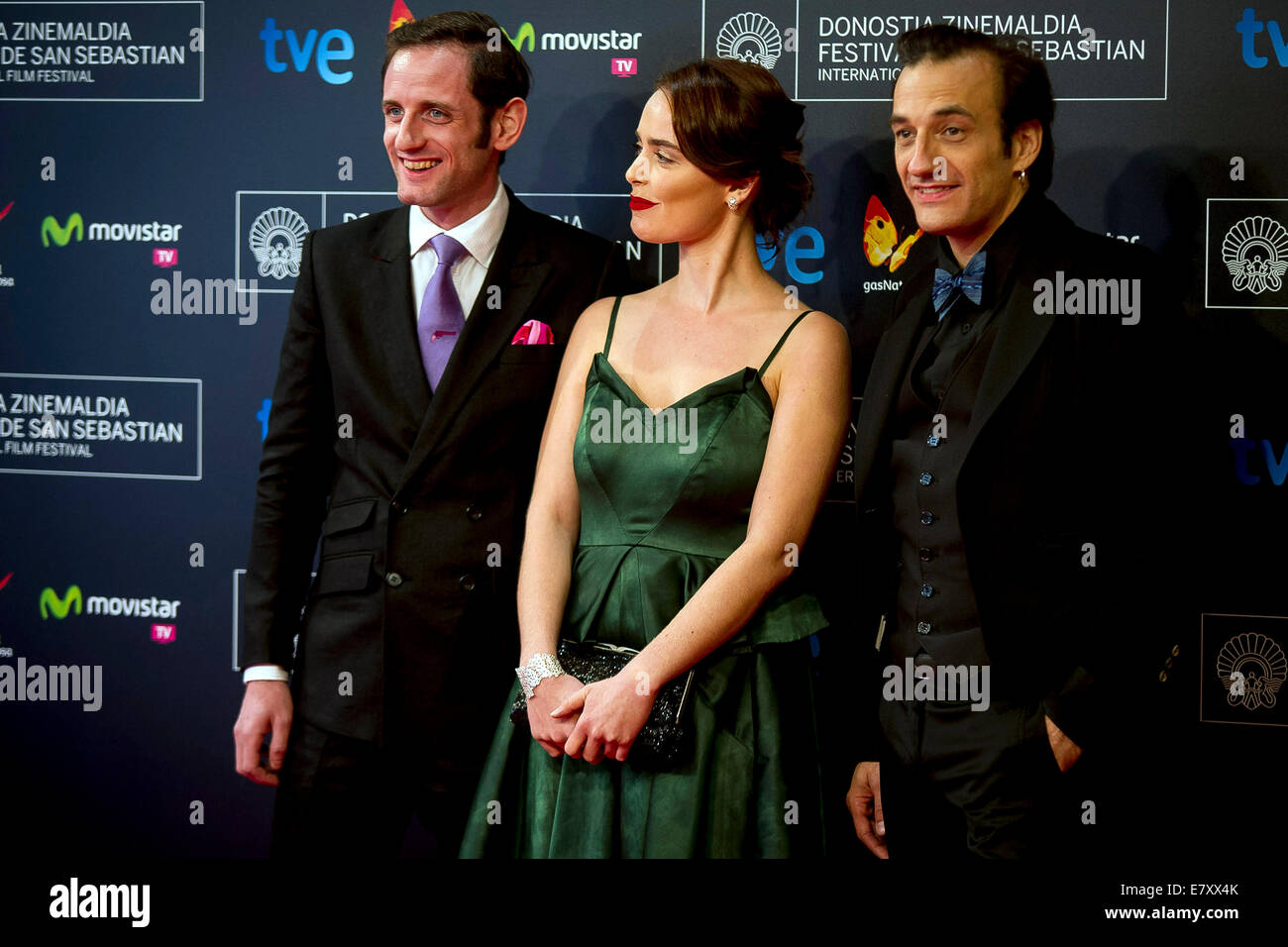 Luzer Twersky, Hadas Yaron and Martin Dubreuil attending the 'Felix and ...