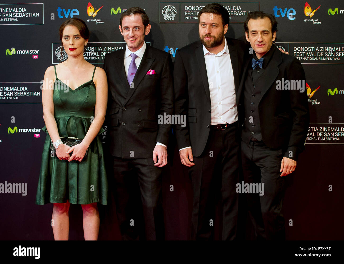 Hadas Yaron, Luzer Twersky, Maxime Giroux and Martin Dubreuil attending ...