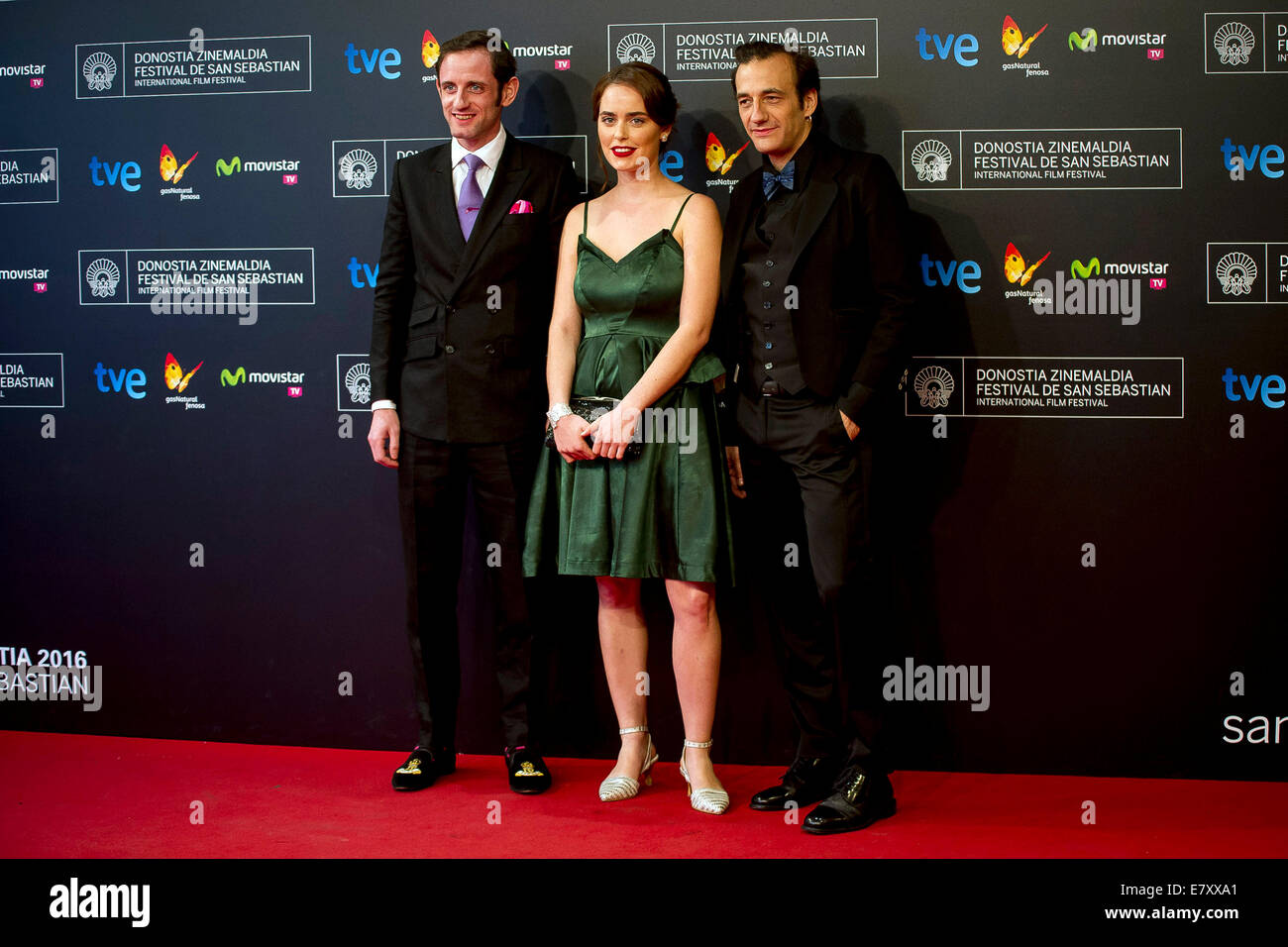 Luzer Twersky, Hadas Yaron and Martin Dubreuil attending the 'Felix and ...
