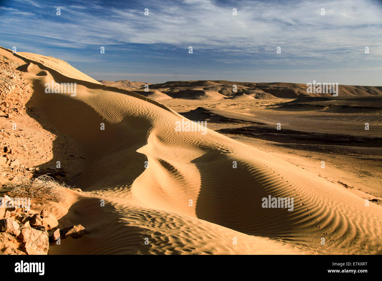 wind shaped Desert sand dune Stock Photo - Alamy