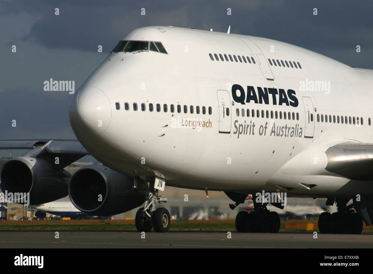 QANTAS BOEING 747 Stock Photo - Alamy