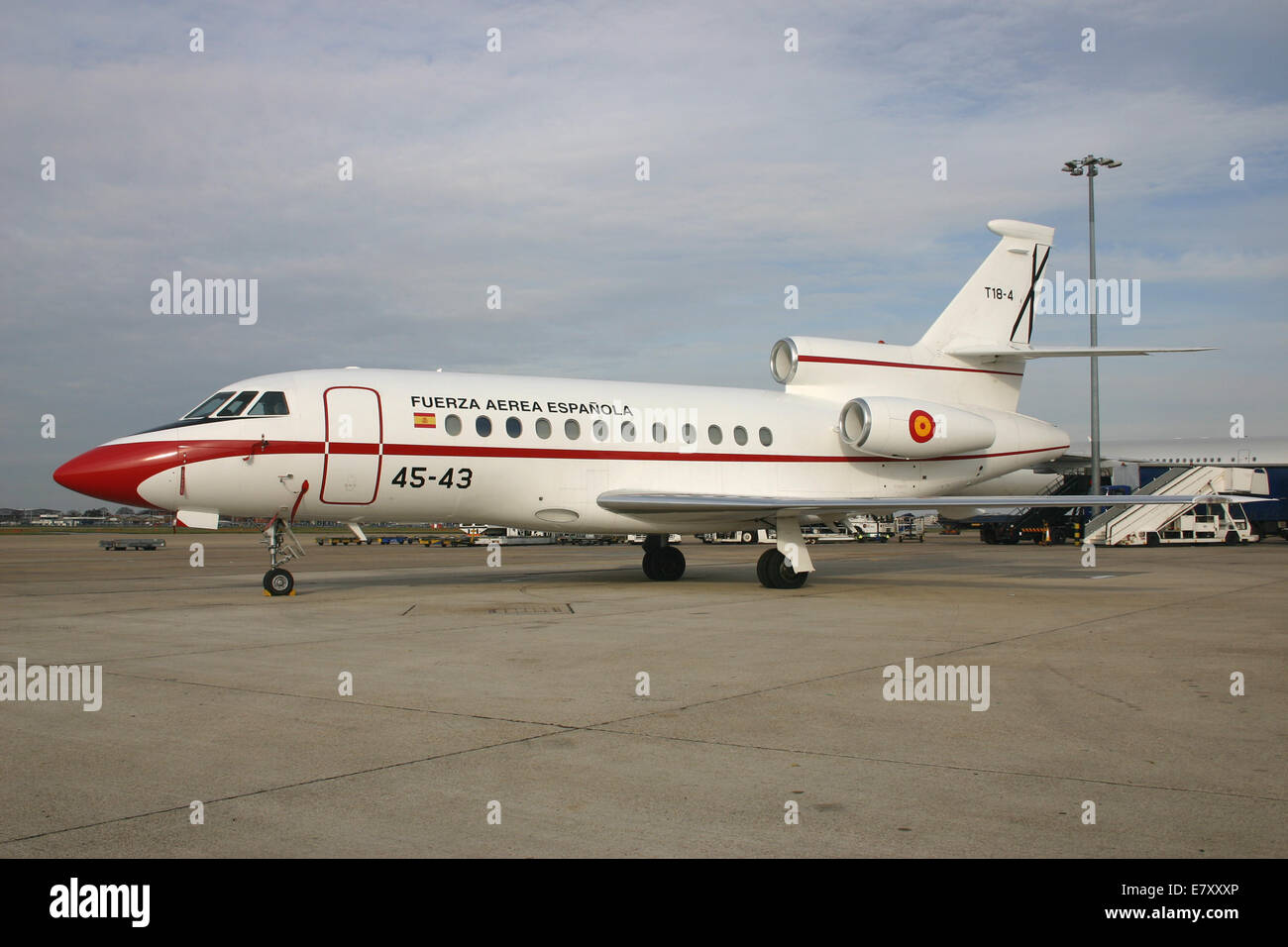 SPANISH AIR FORCE FALCON Stock Photo - Alamy