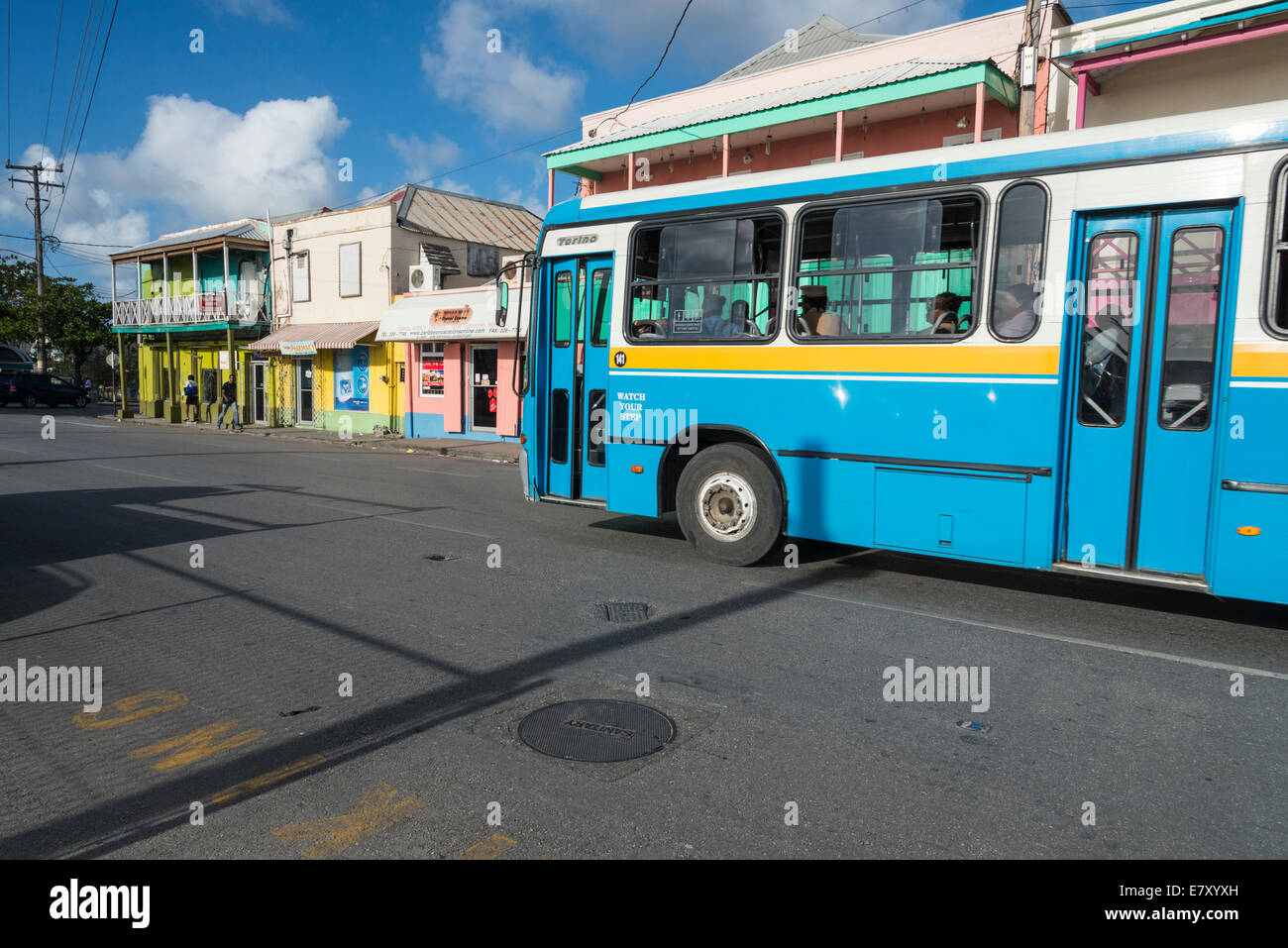 Barbados bus hi-res stock photography and images - Alamy