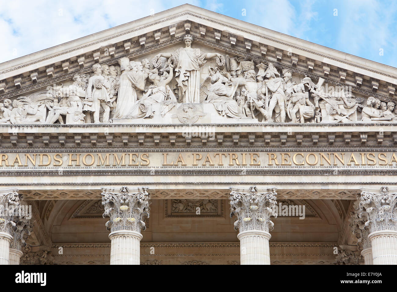 Pantheon Paris Facade High Resolution Stock Photography and Images - Alamy