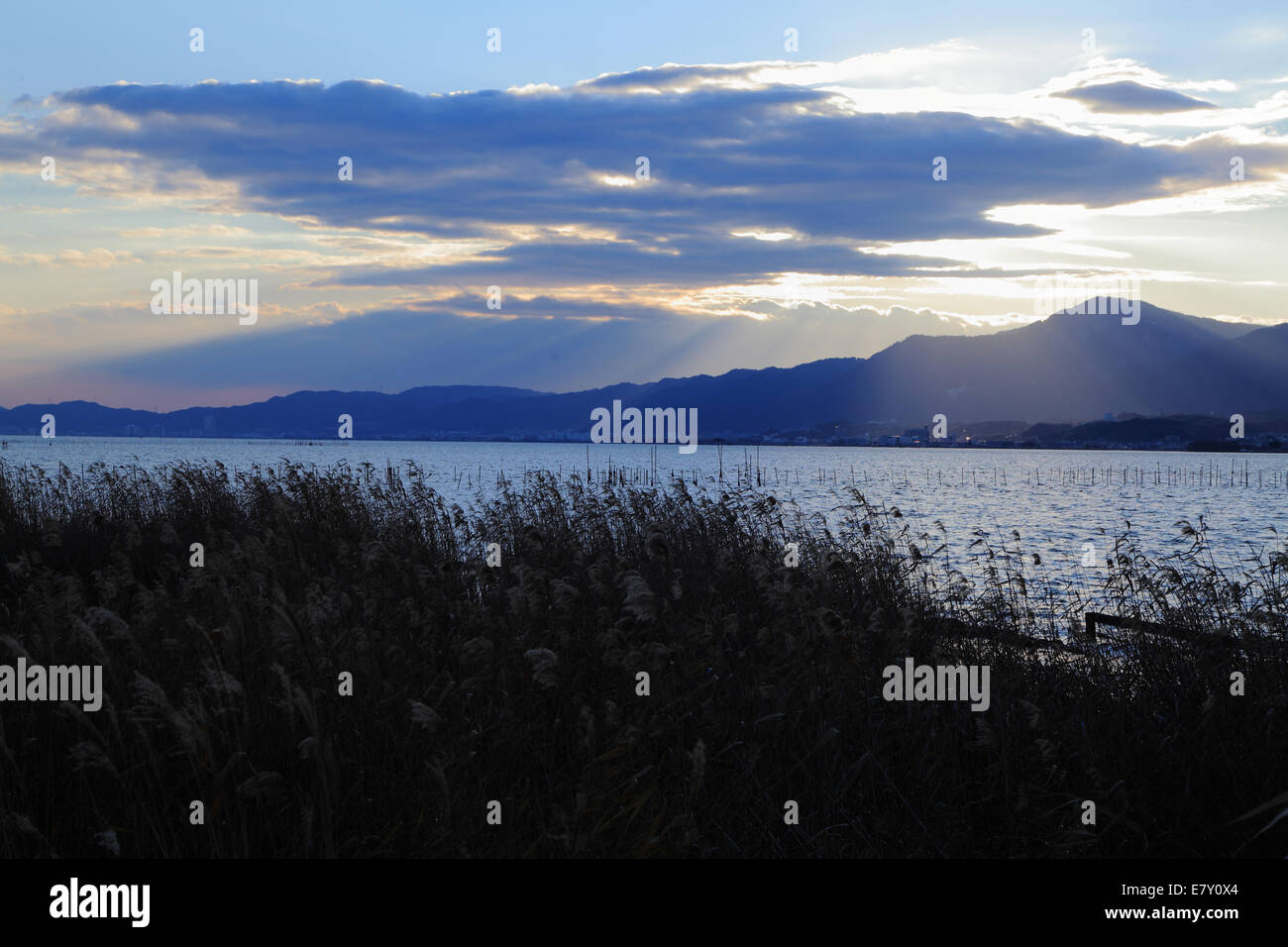 Lake, Biwa, Shiga Prefecture, Japan Stock Photo - Alamy