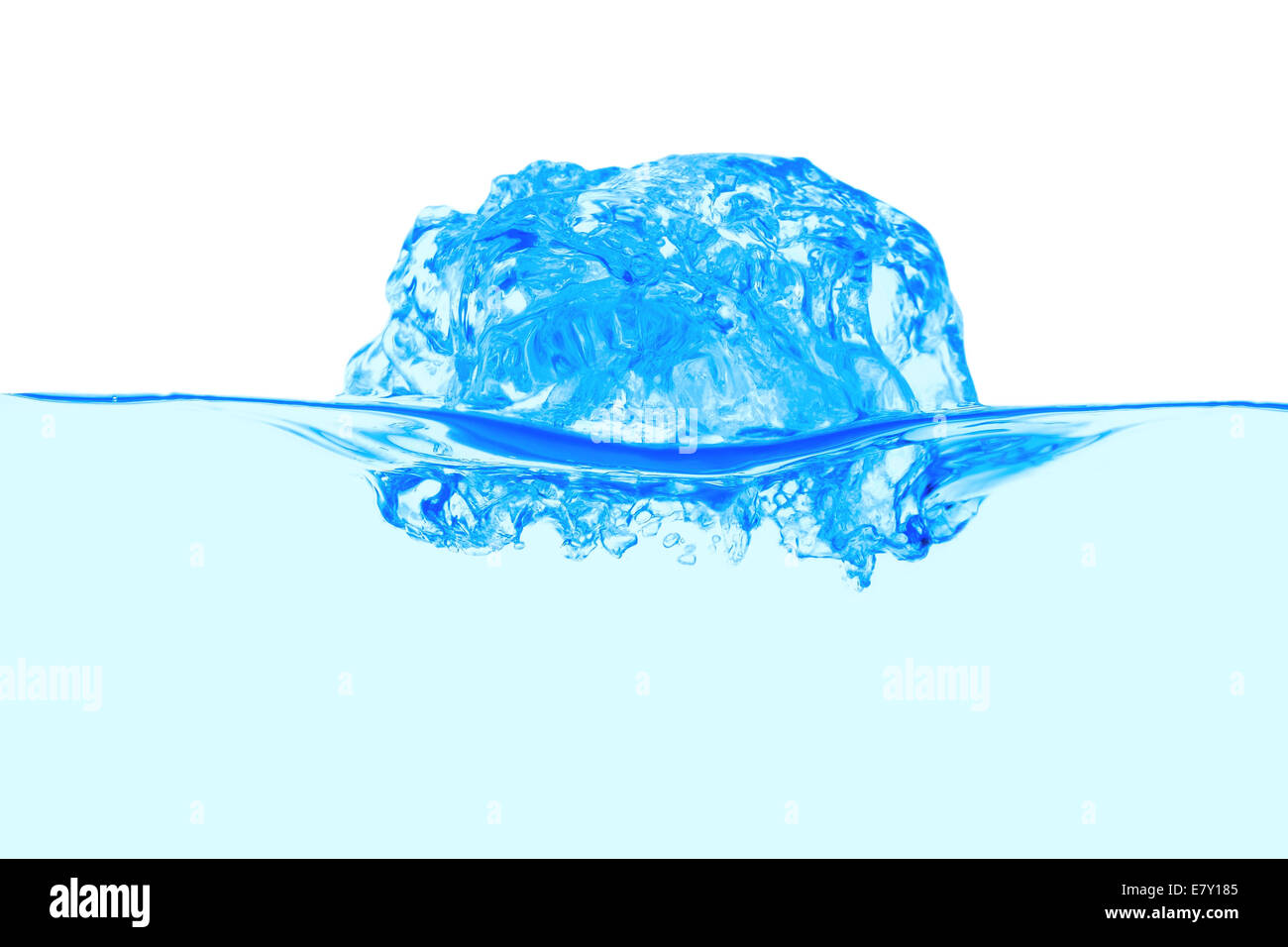 Winding water Cut Out Stock Images & Pictures - Alamy