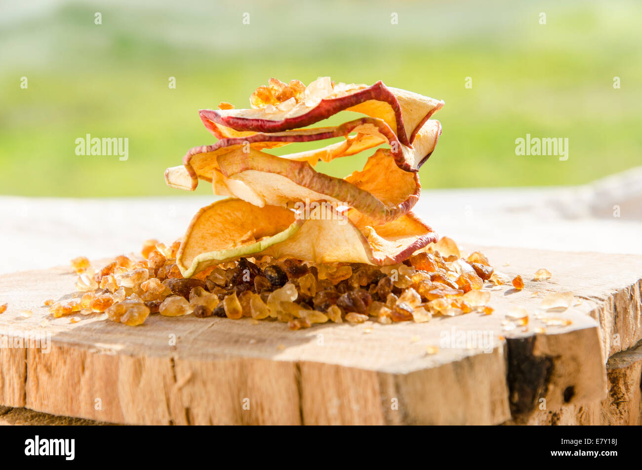 soft light on delicious dried apples Stock Photo - Alamy