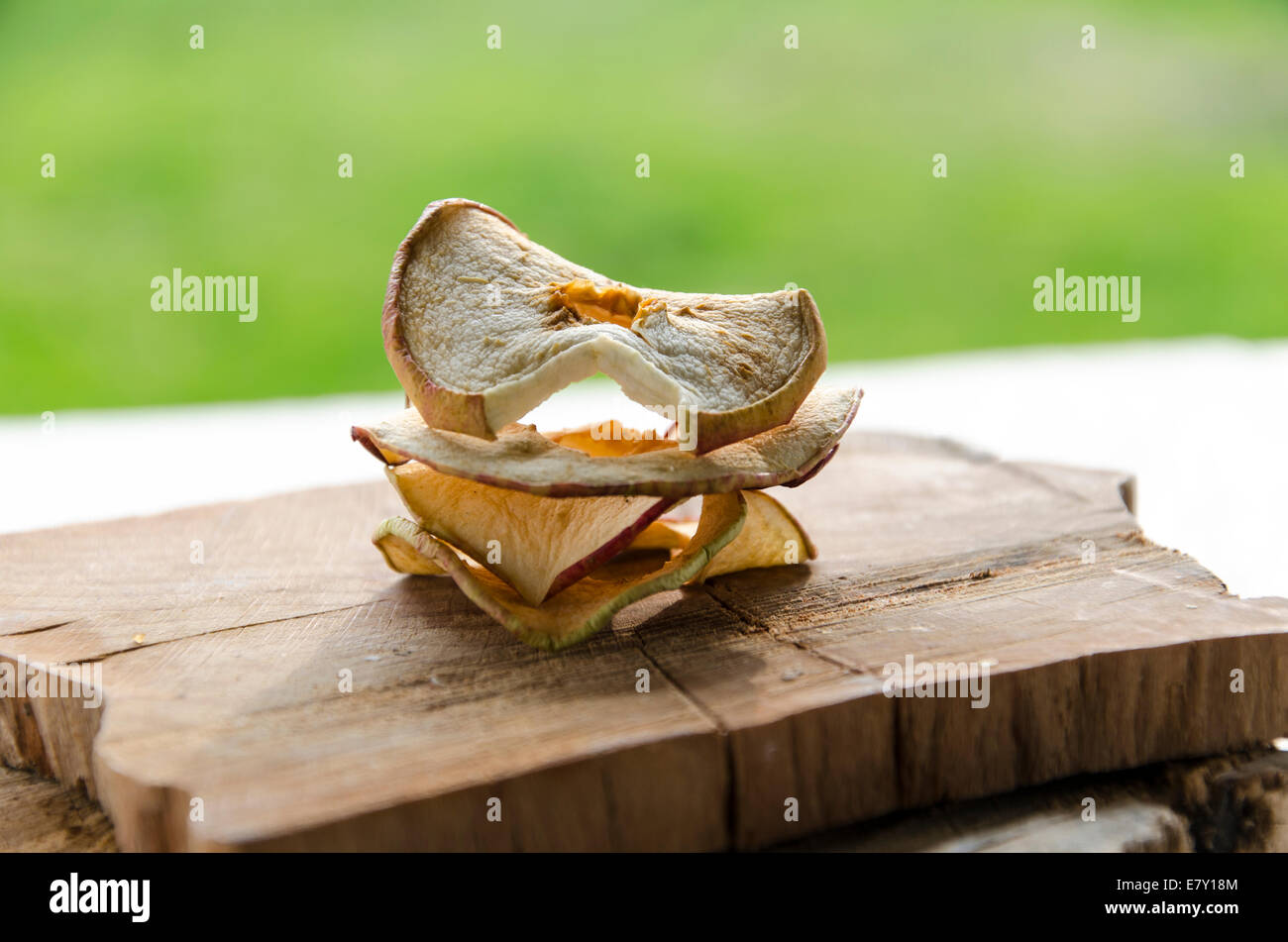 soft light on delicious dried apples Stock Photo - Alamy