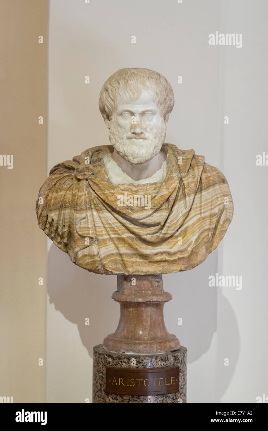 Sculpture of aristotle hi-res stock photography and images - Alamy
