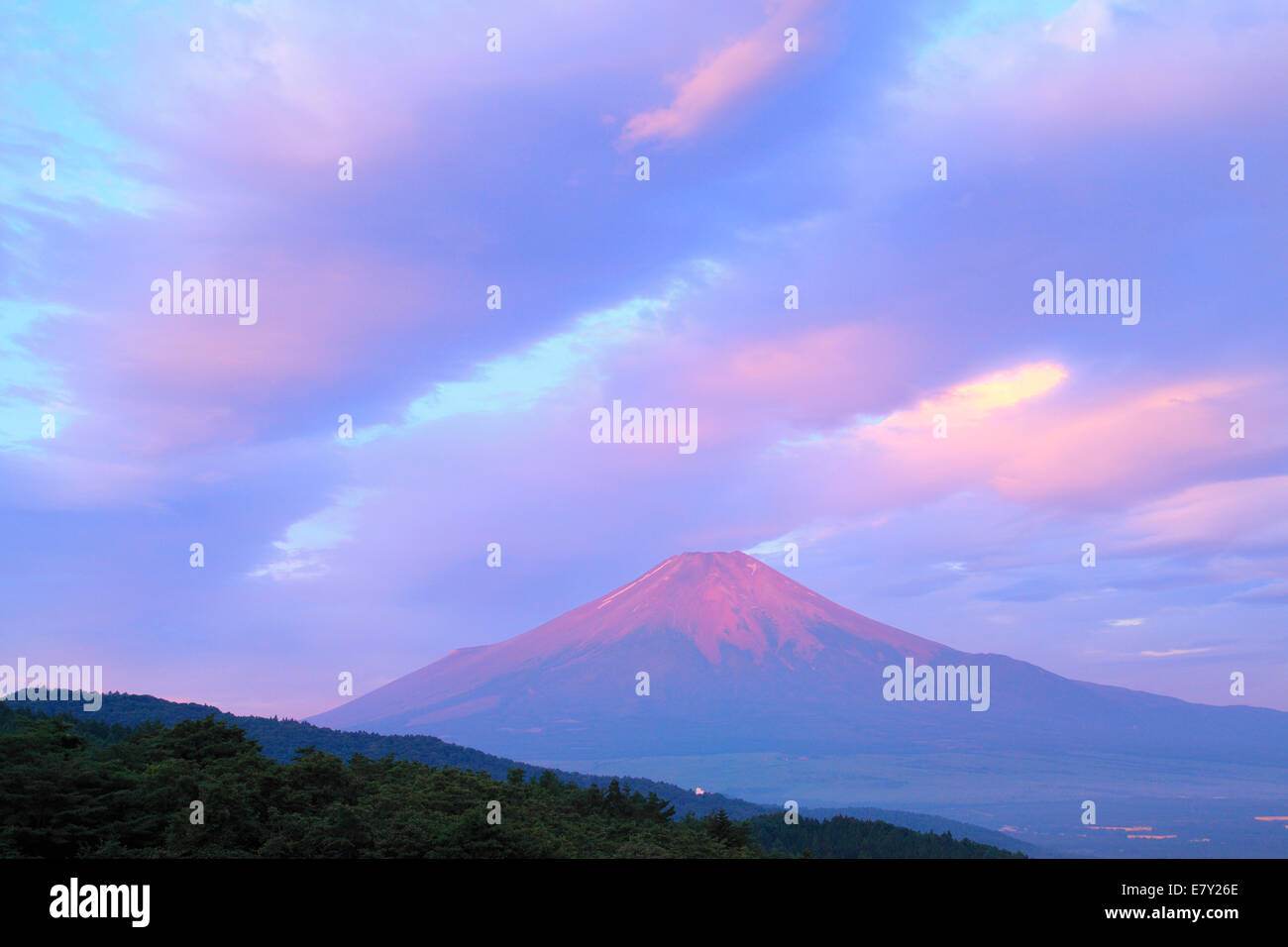View of Mount Fuji, Japan Stock Photo - Alamy