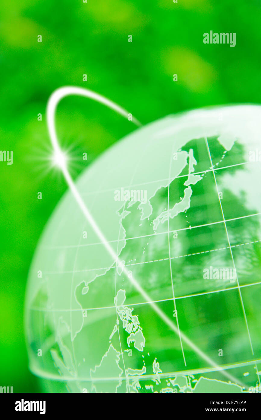 Double globe map hi-res stock photography and images - Alamy