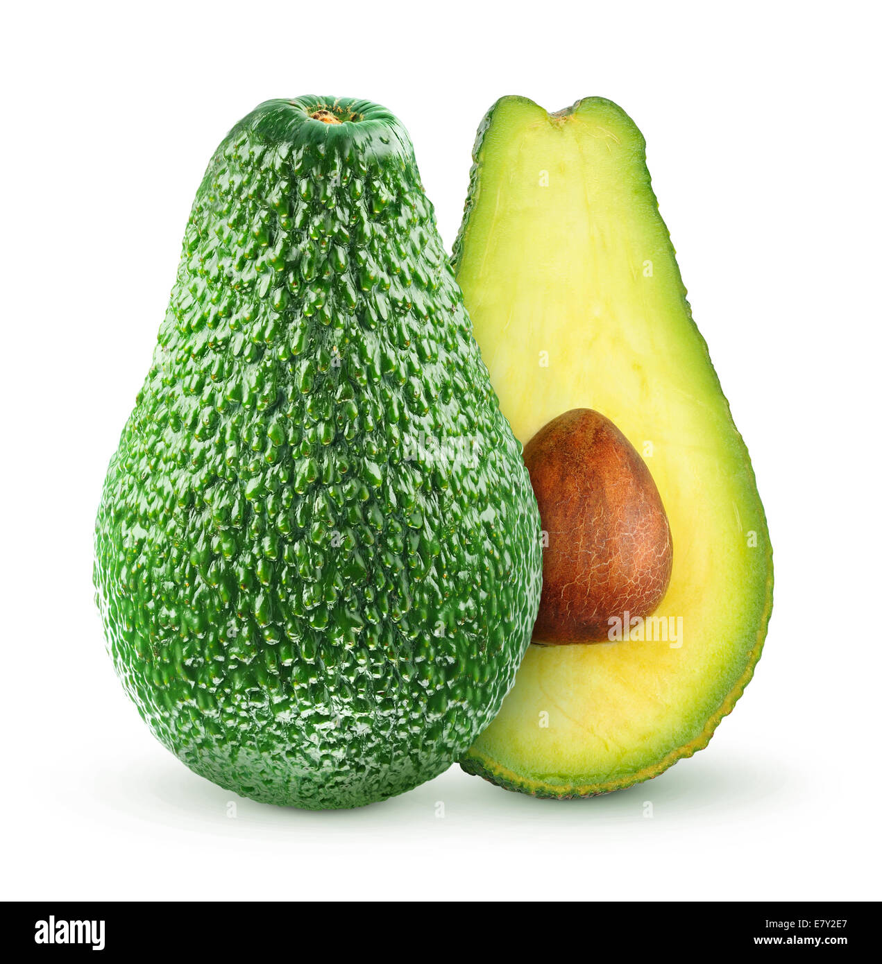 Fresh avocadoes Cut Out Stock Images & Pictures - Alamy