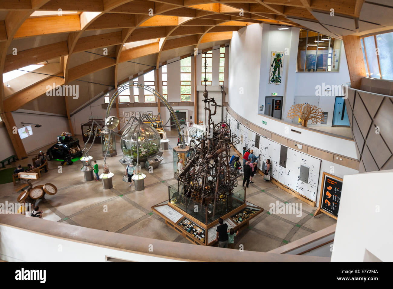 Eden project cornwall interior hi-res stock photography and images - Alamy