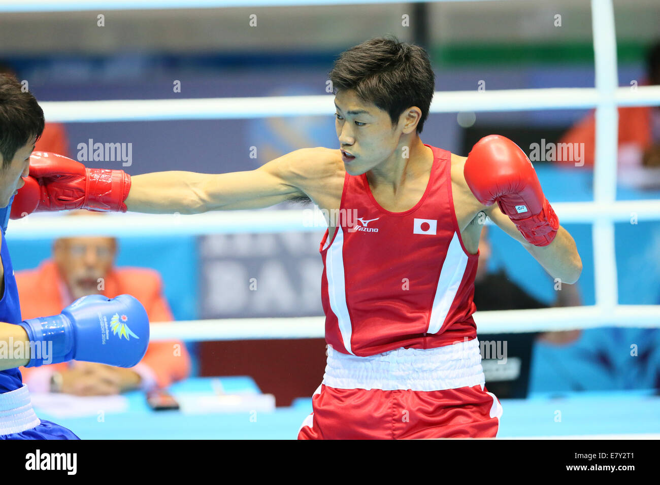 Incheon, South Korea. 26th Sep, 2014. Kenji Fujita (JPN) Boxing : Men's ...