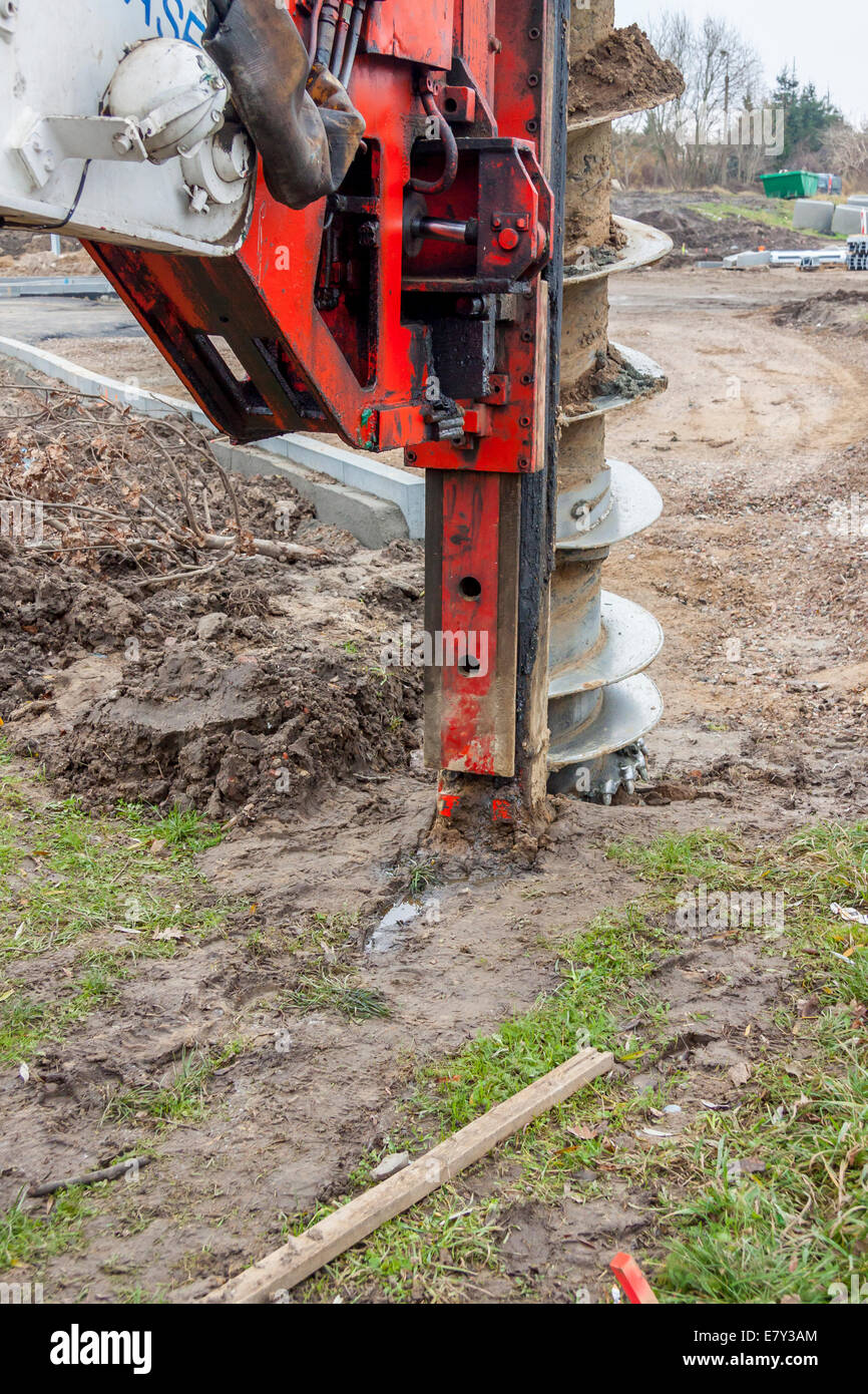 Big drilling machine Stock Photo - Alamy