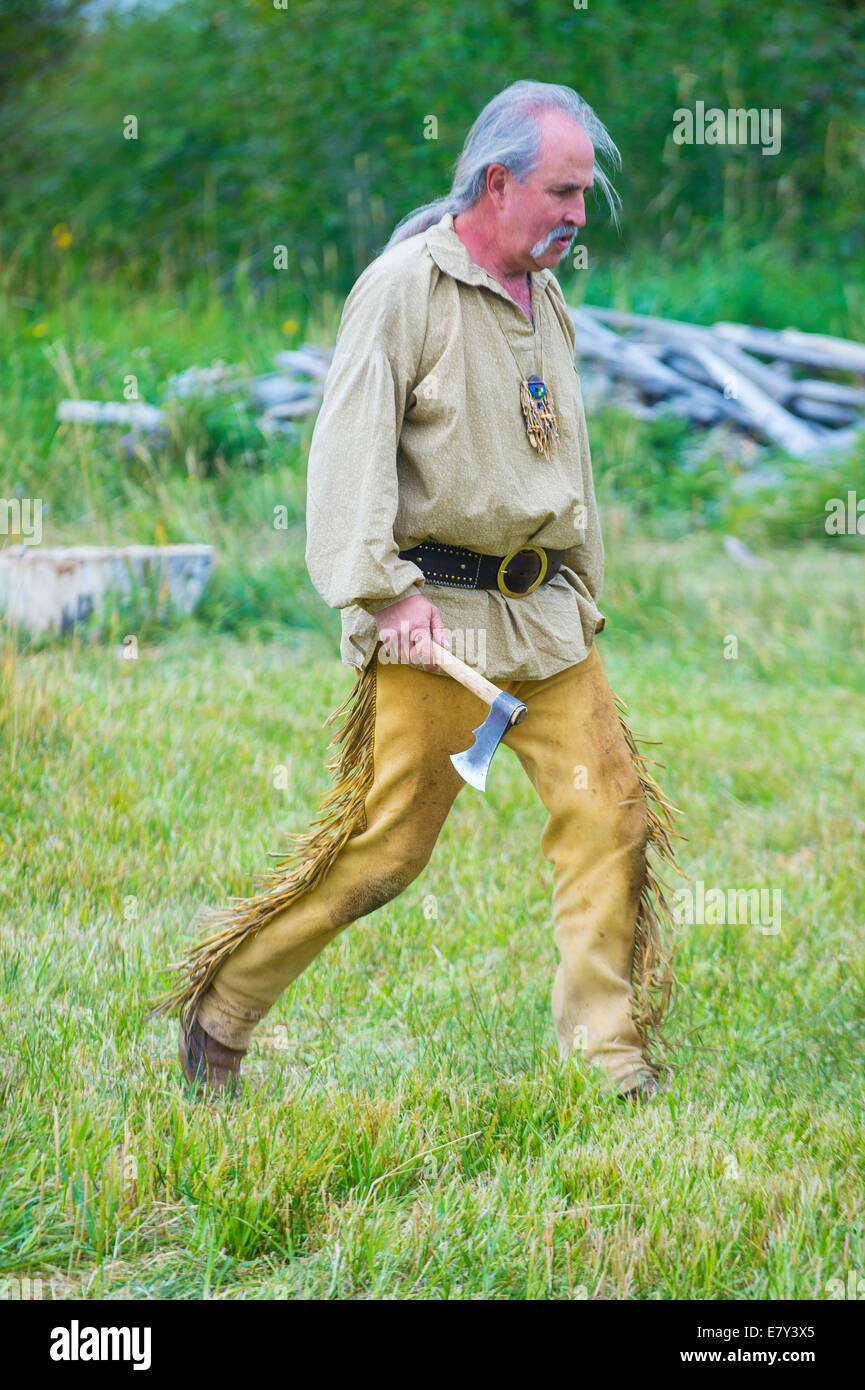 Mountain man rendezvous hi-res stock photography and images - Alamy