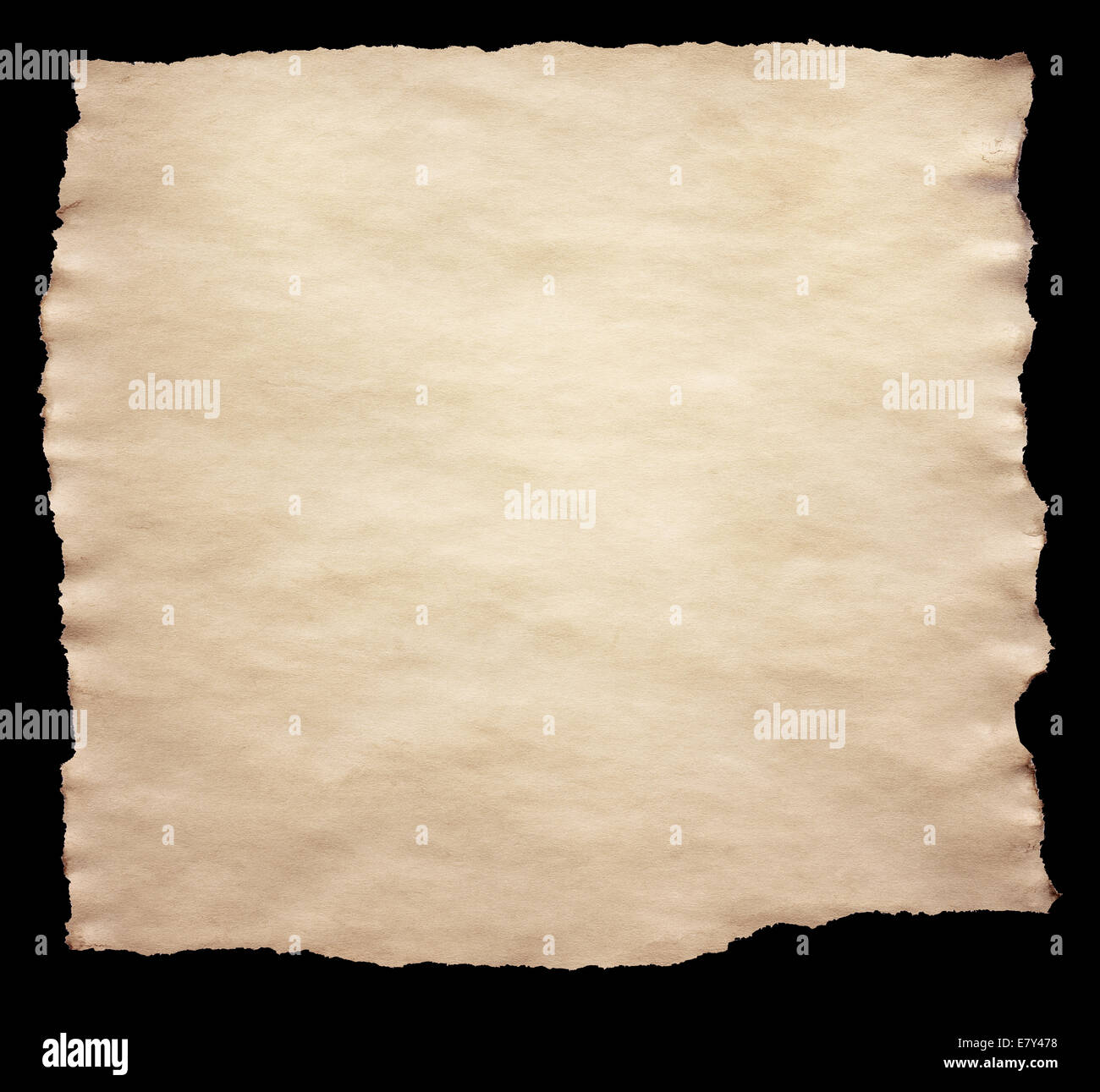 Torn parchment paper hi-res stock photography and images - Alamy