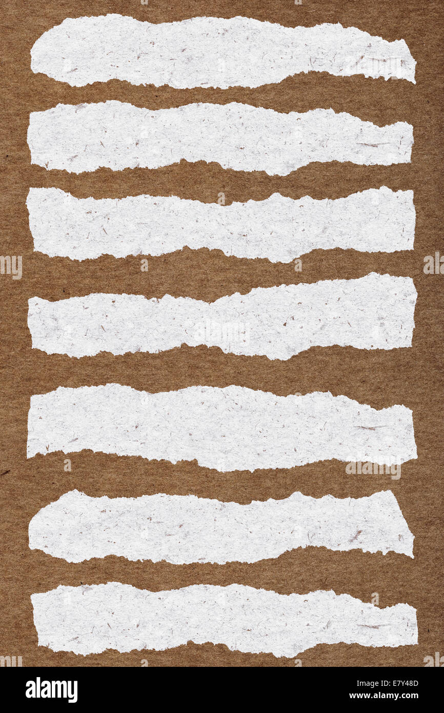 collection of torn paper Stock Photo - Alamy