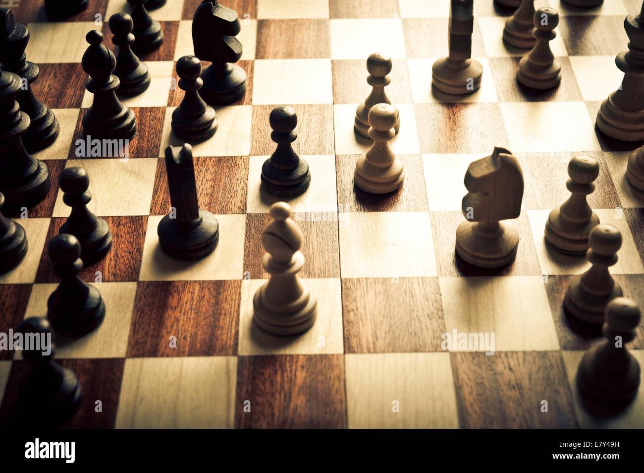 Chessboard chess game hi-res stock photography and images - Alamy