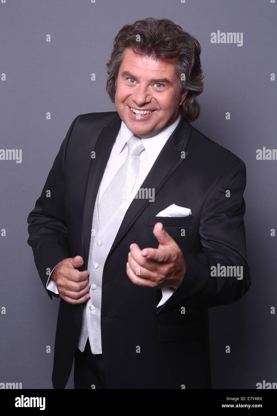 Presenter of the German television music show 'Musikantenstadl', Andy ...