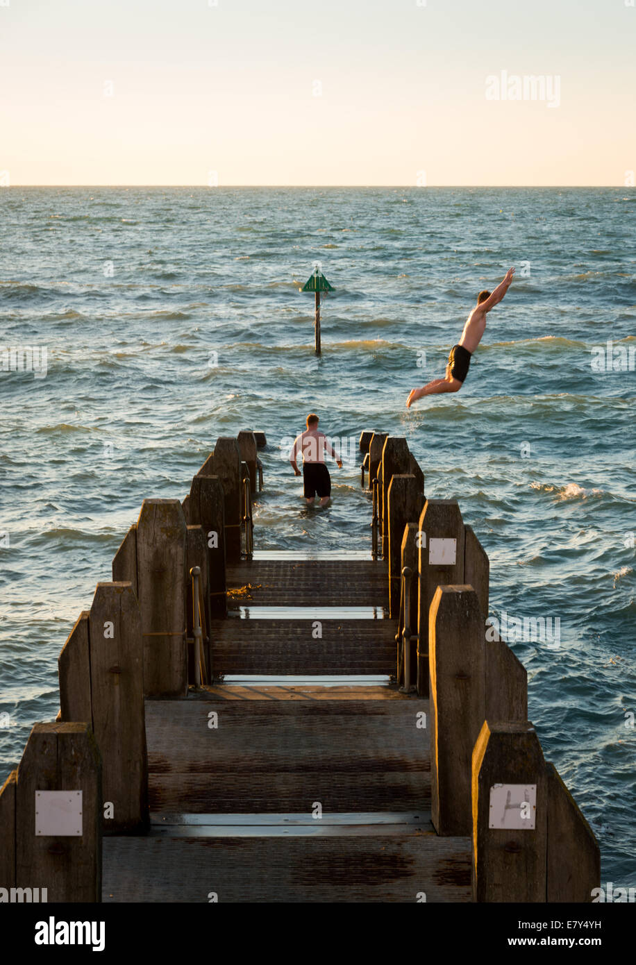 Splash swimmers hi-res stock photography and images - Alamy