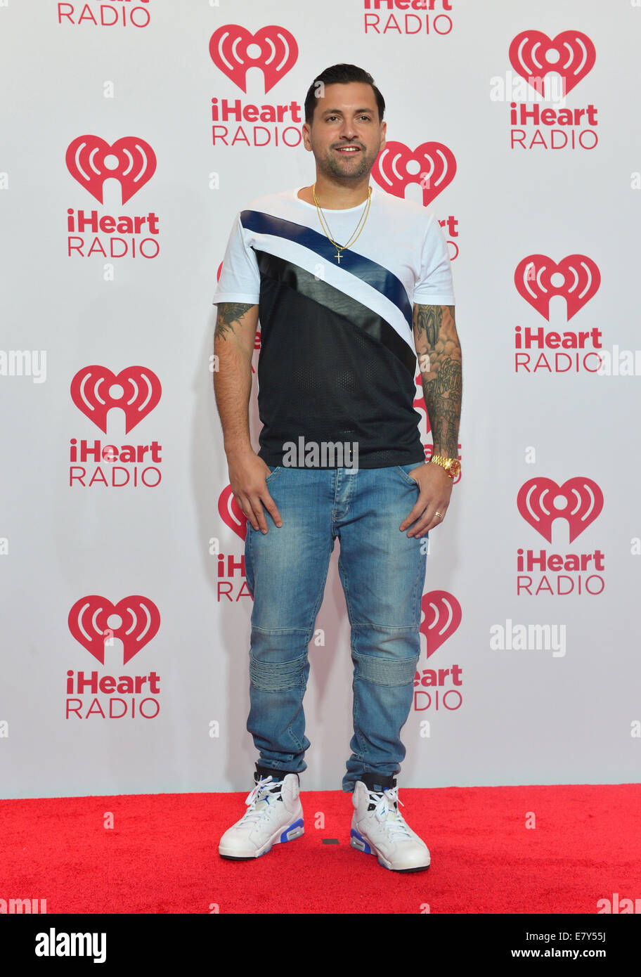 DJ Prostyle attends the 2014 iHeartRadio Music Festival in Israel Stock ...