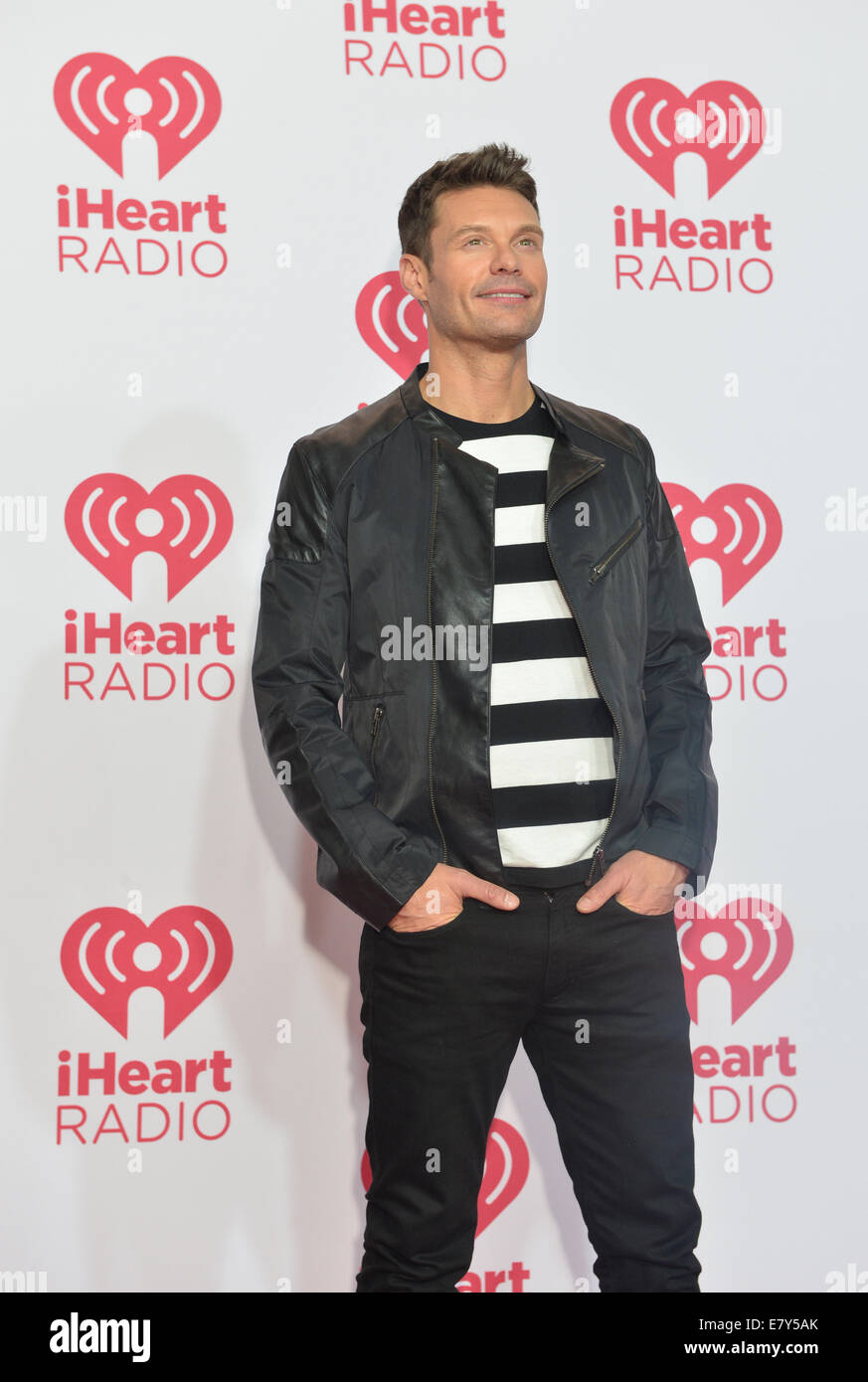 Radio personality Ryan Seacrest attends the 2014 iHeartRadio Music ...