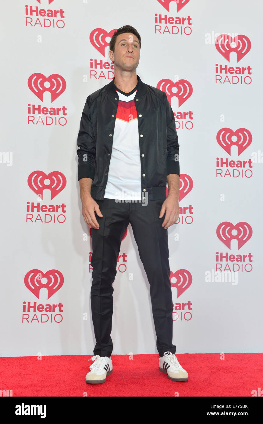 Actor Pablo Schreiber attends the 2014 iHeartRadio Music Festival at ...