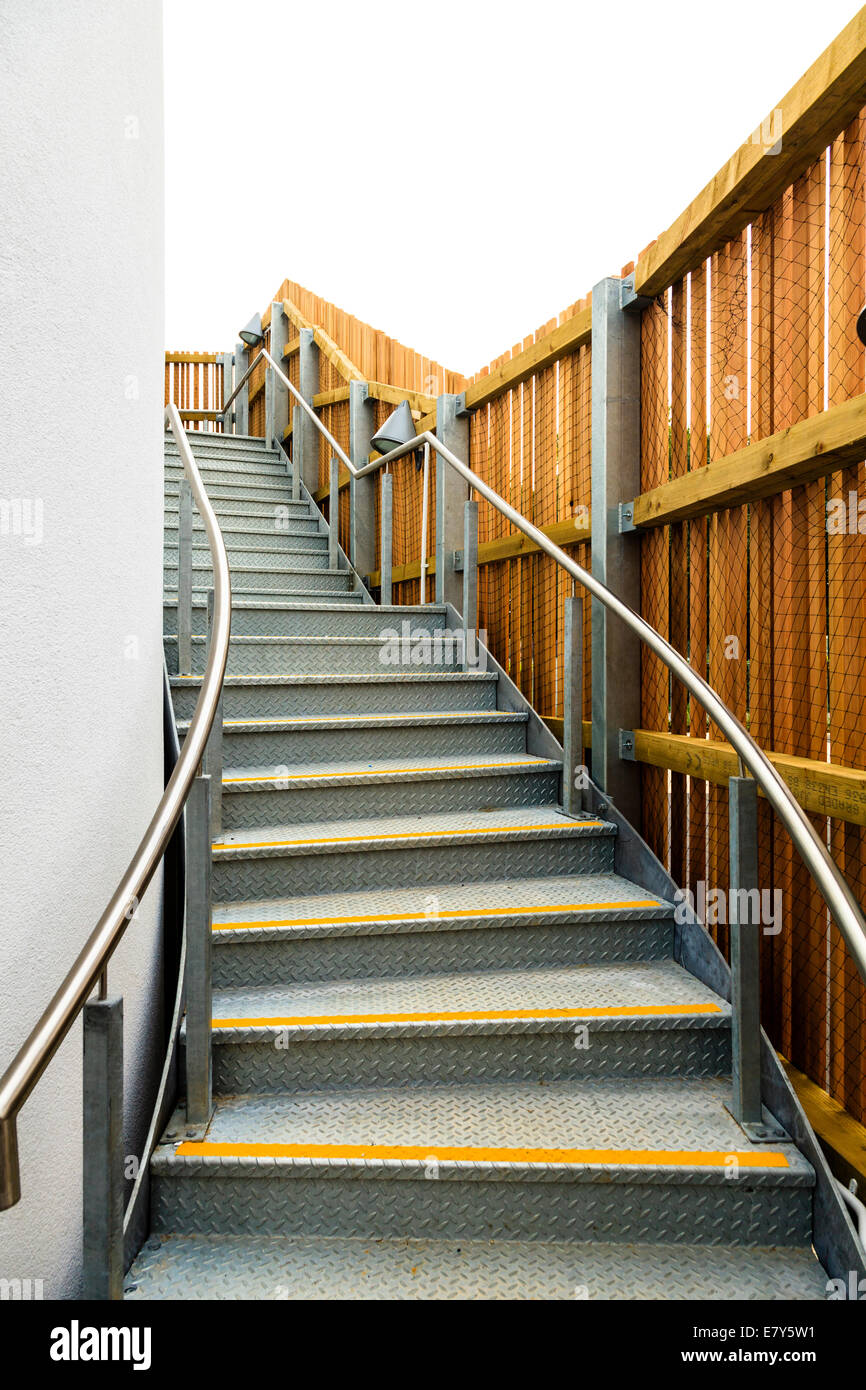 Exterior metal staircase hi-res stock photography and images - Alamy