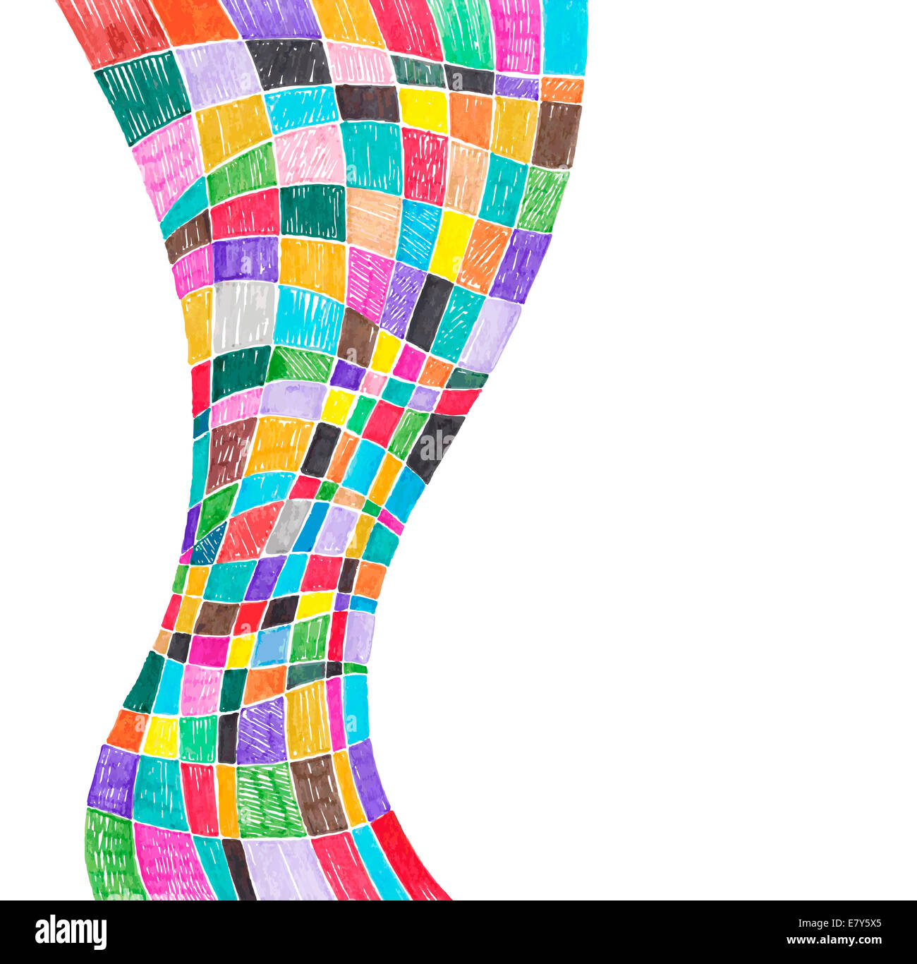 doodle marker drawing abstract background design Stock Photo - Alamy