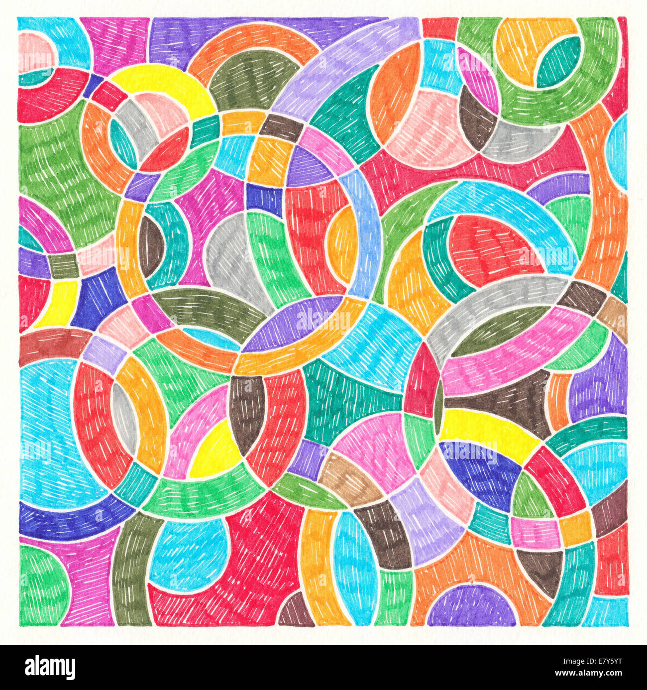hand draw marker abstract background Stock Photo - Alamy