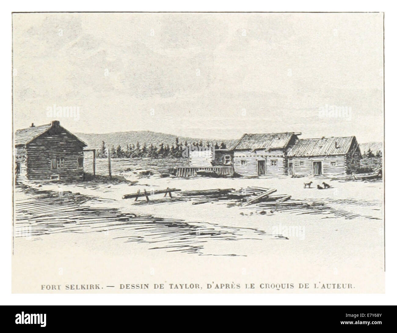 Map of selkirk Cut Out Stock Images & Pictures - Alamy