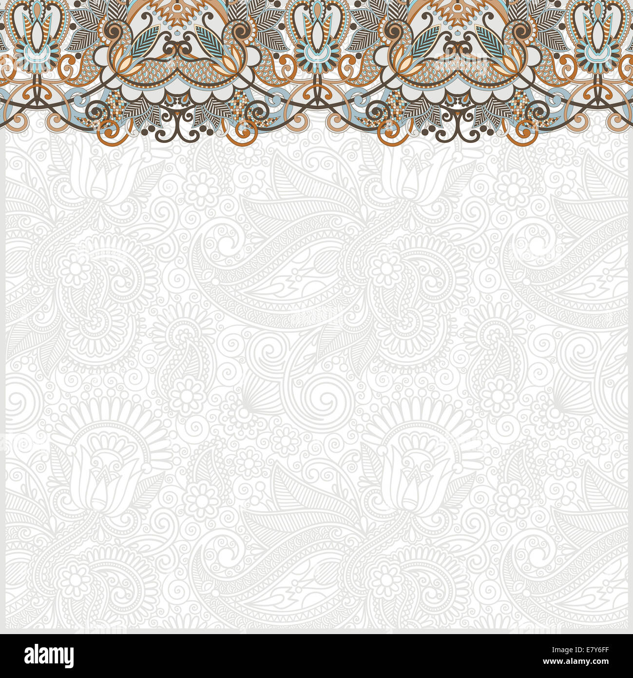 ornate card announcement Stock Photo - Alamy