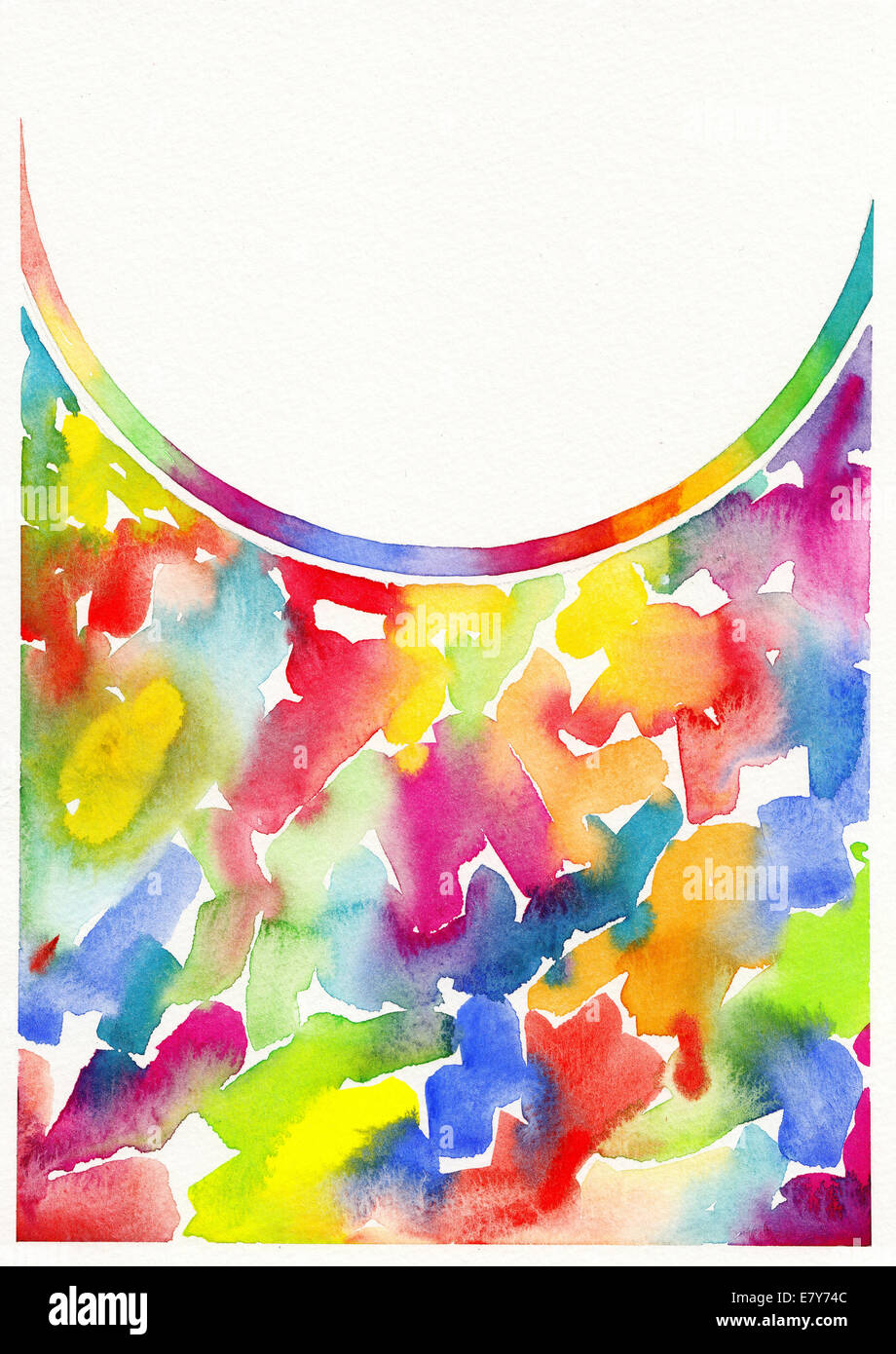 abstract watercolor painting background Stock Photo - Alamy