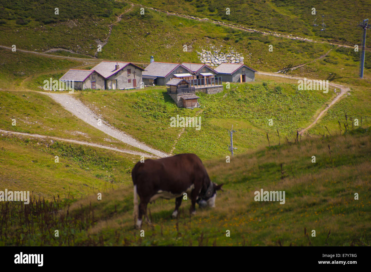 col des posettes,chamonix,haute savoie,france Stock Photo - Alamy