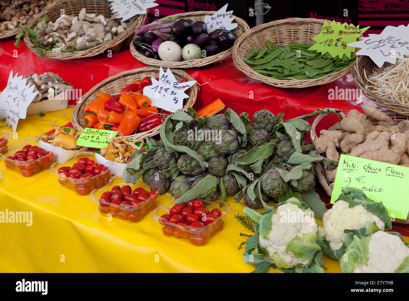 Vegetables france hi-res stock photography and images - Alamy