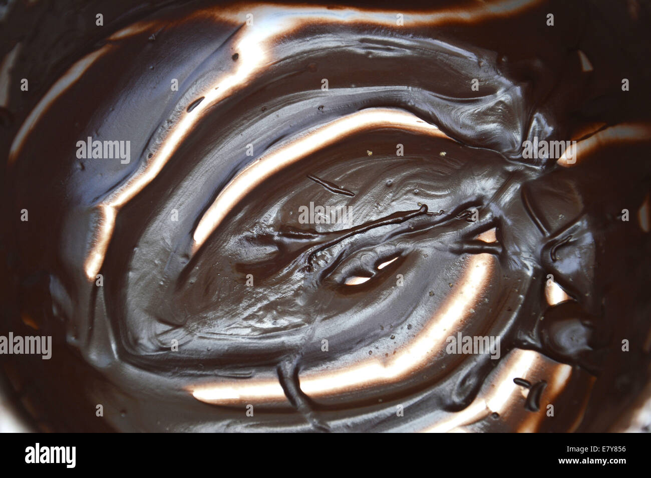 the dried chocolate on a plate Stock Photo - Alamy