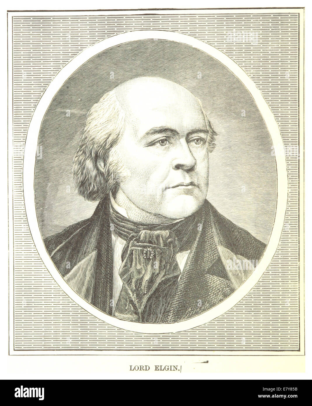 This 1881 illustration by Dent portrays Lord Elgin, the British ...