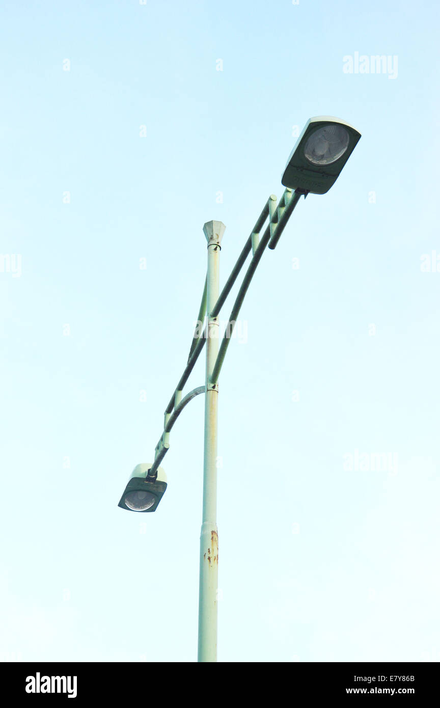 Street light poles Cut Out Stock Images & Pictures - Alamy