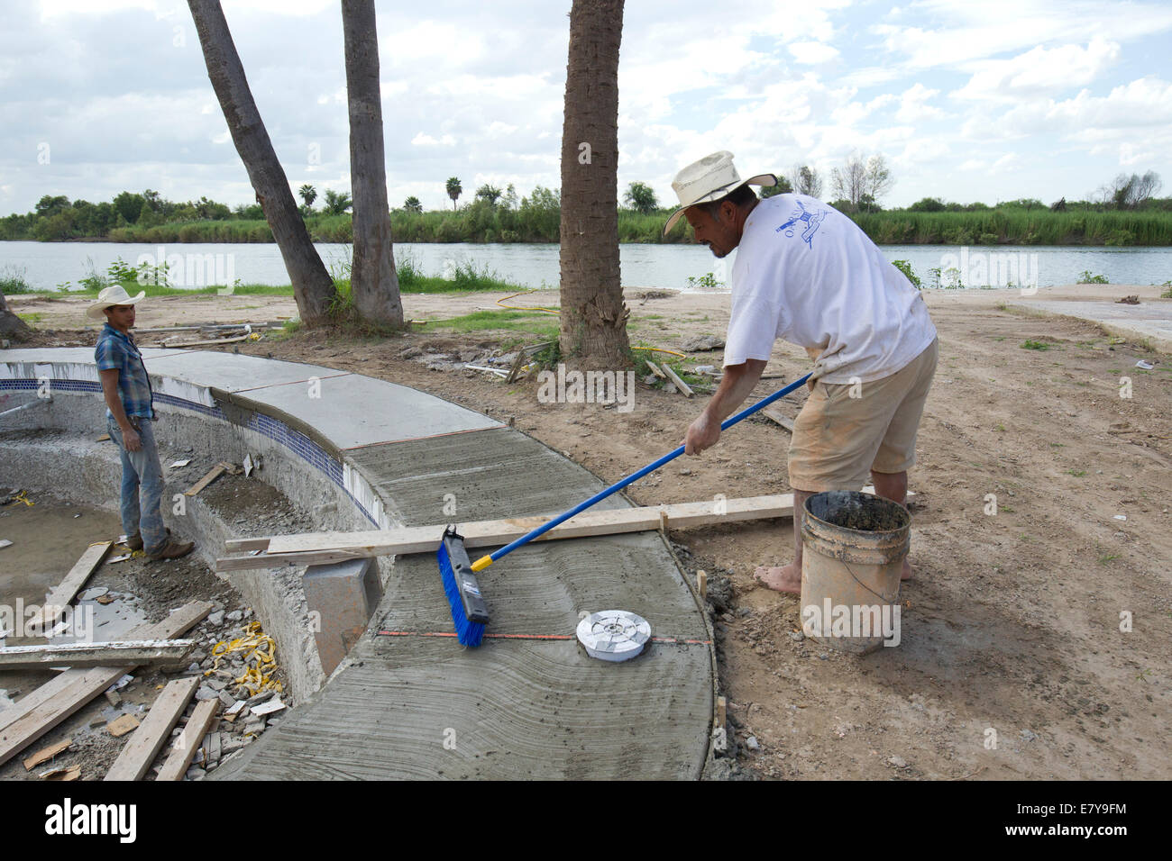 Border broom hi-res stock photography and images - Alamy