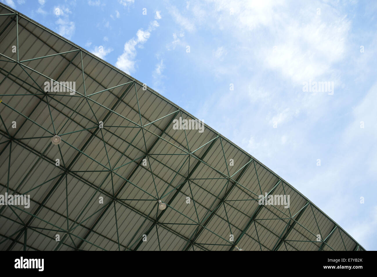 stadium roof against the sky Stock Photo - Alamy