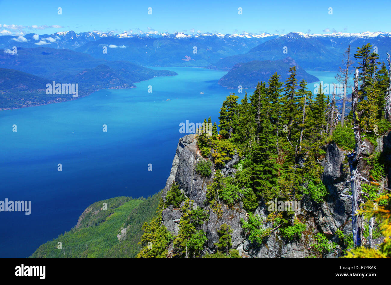Howe Sound in British Columbia Stock Photo - Alamy