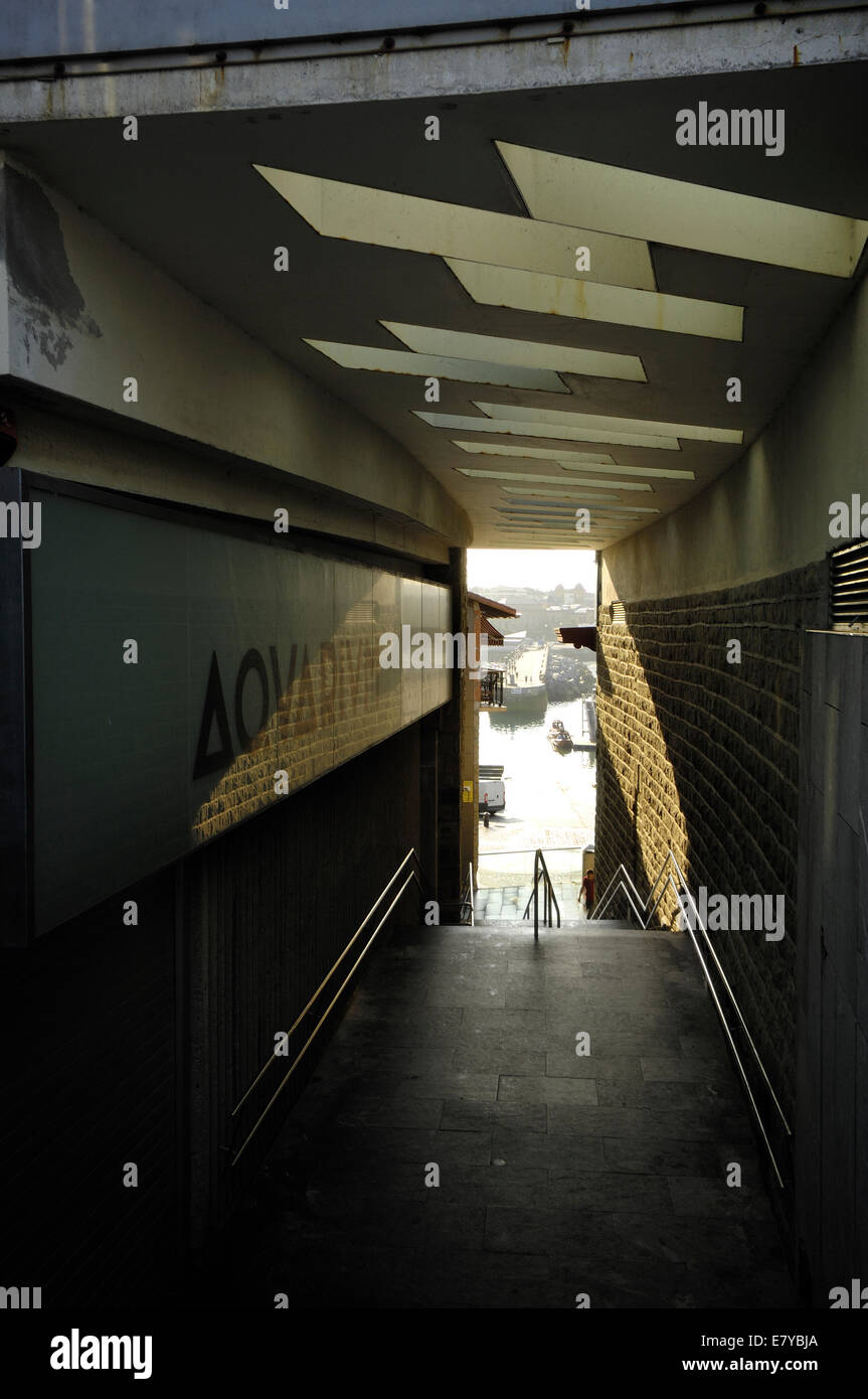 Passageway with stairs hi-res stock photography and images - Alamy
