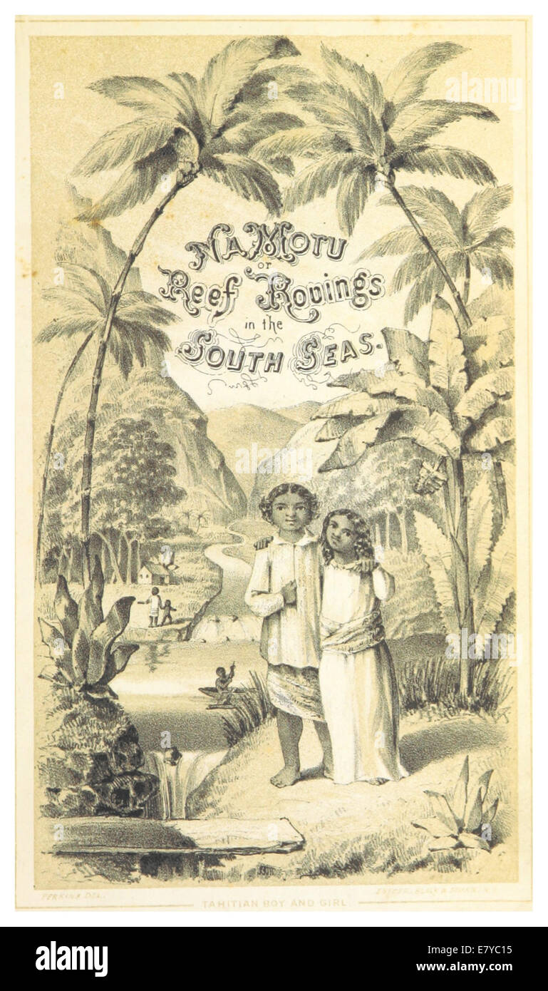 This 1854 illustration by Perkins, featuring a unique drawing and map ...