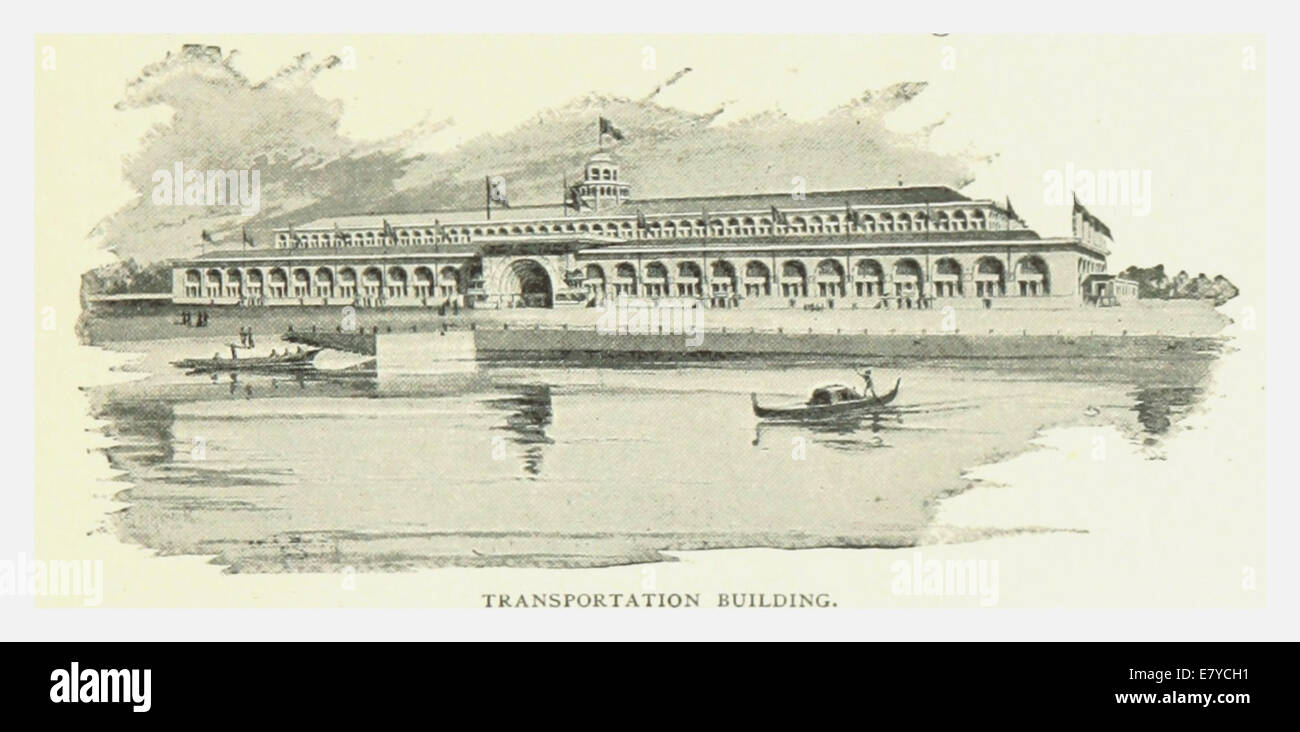 This 1893 illustration of the Transportation Building in Chicago ...