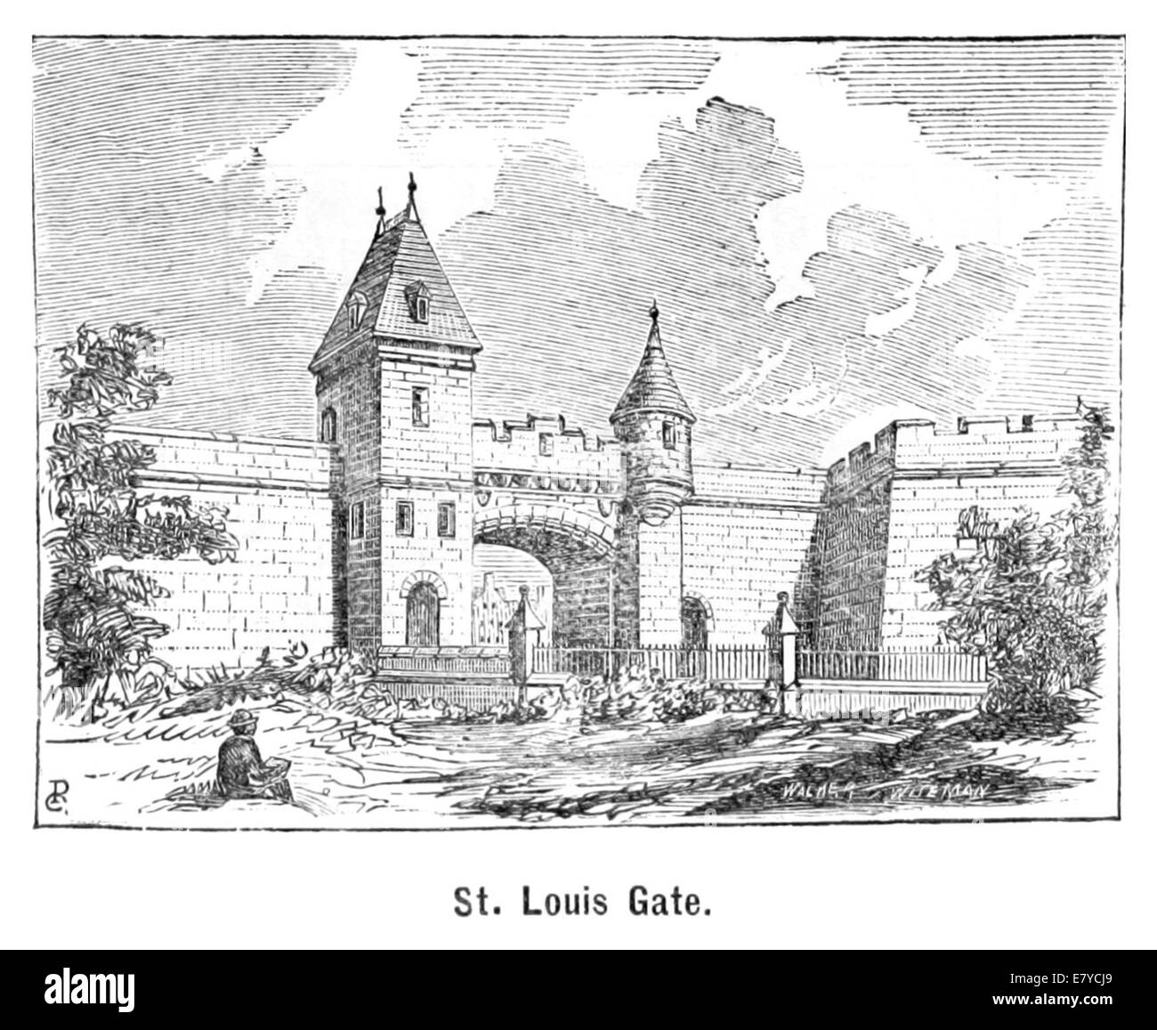 St louis map Cut Out Stock Images & Pictures - Alamy